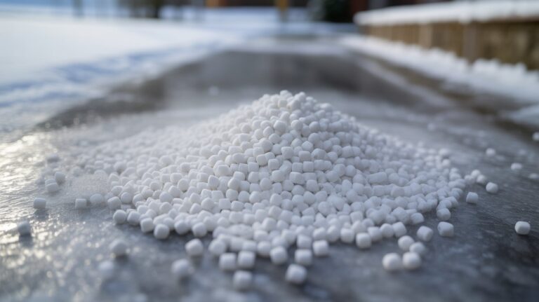 Magnesium chloride pellets