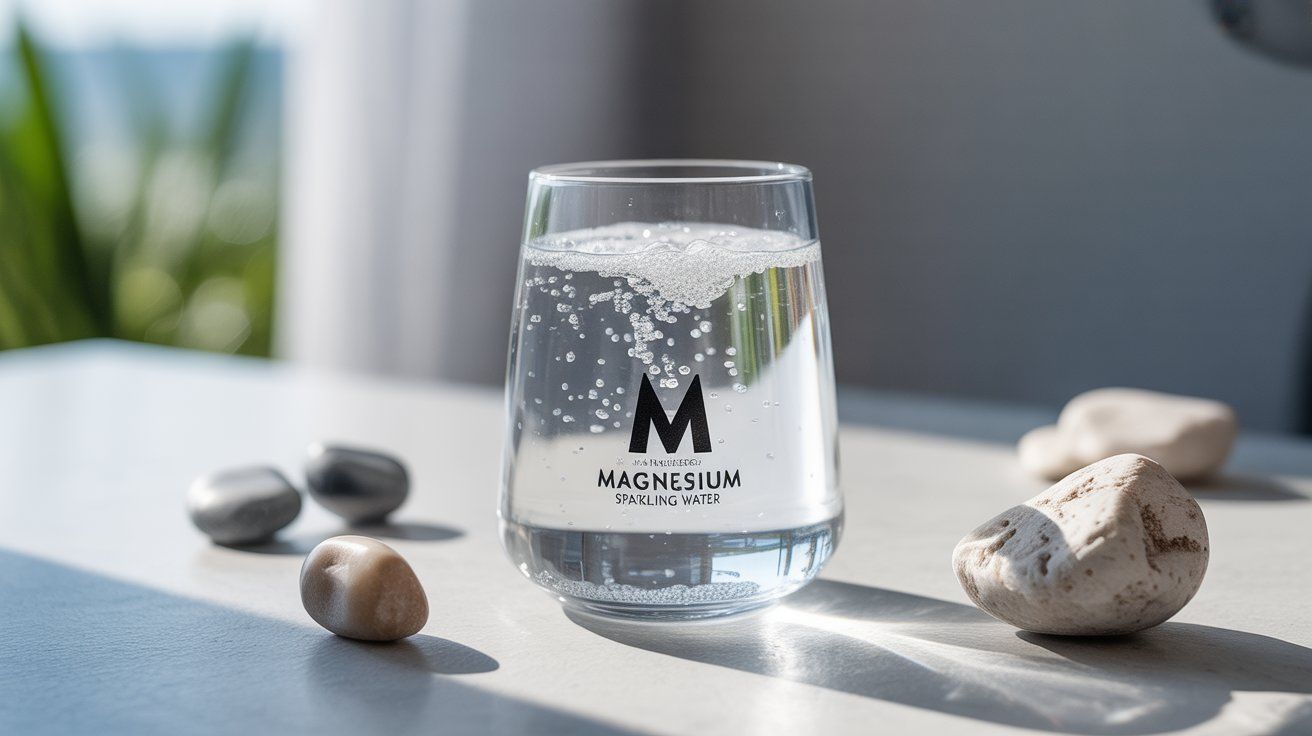 Magnesium sparkling water